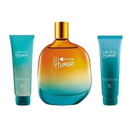 MODELO CONSULTORA NATURA - Kit Humor On Off - Masculino (colônia ...